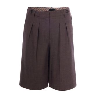 Liu Jo Femme, Shorts, Gris, Taille: 36 FR Shorts en tissu chin&eacute;