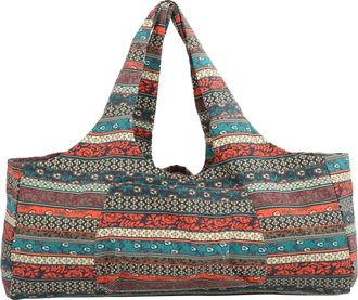CHICIRIS Yogatasche, Canvas Yoga Mat Bag, &ouml;kologische Yogatasche, gro&szlig;e Yoga Handtasche mit Taschen, &uuml;bergro&szlig;e Gep&auml;cktasche, Einkaufstaschen, Reisetasche