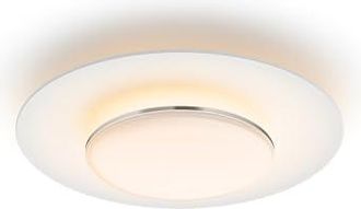 Philips LED SceneSwitch Garnet Deckenleuchte (30 W), LED Leuchte mit drei Dimmstufen und warmwei&szlig;em Licht, LED Beleuchtung mit EyeComfort, wei&szlig;