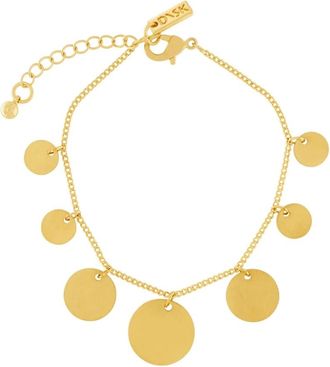 Dansk Copenhagen Minimalistisches Multi Dot Goldarmband - - Accessories - Damen - Gelb - ONE SIZE