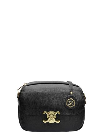 Luisa Vannini Schwarz Rindsledertasche