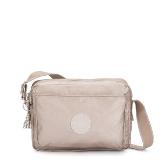 Kipling Damen Abanu M 2-in-1 Convertible Crossbody Umh&auml;ngetasche, Metallic Glow