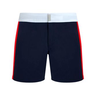 Vilebrequin Homme, Maillots de bain, Bleu, Taille: M Short de bain homme &agrave; blocs de couleur