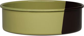 Riess 0494-572,Tortenform, Durchmessser 26 cm, Truehomeware, SCHOKO/PISTAZIE, EDITION SARAH WIENER, Emaille, Hebebodenform, 2 fach emailliert