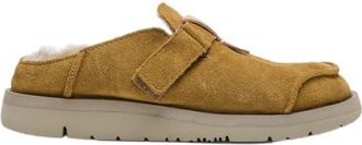 Satorisan Uwabaki Clog Suede - Sabot Homme et Femme - Cuir Mules - Couleur Mid Brown - Taille 37 - Confortable et Durable