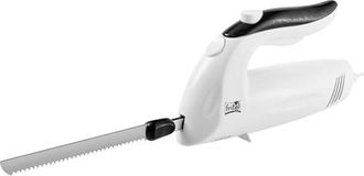Fritel Fritel Couteau &eacute;lectrique EK 3180 - Trancheuse/Couteau &agrave; viande + 2 lames incluses - 150 W - 44 cm - Blanc