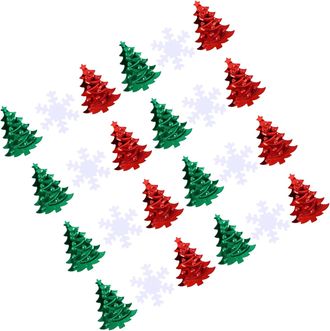 DOITOOL 3packungen Weihnachtskonfetti mit Glitzerkonfetti Konfetti f&uuml;r Hochzeitsdekoration und Geburtstagsfeiern DIY-deko f&uuml;r Partys und Festlichkeiten