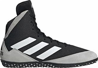 adidas Adidas Mat Wizard 5 Wrestling Shoes (Black/Grey/White, 10.5)