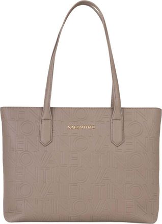 Valentino Shopper Schultertasche Pansy Shopping Bag Taupe