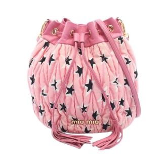 Miu Miu Sac seau Matelasse Pre-owned - Femme - Pre-owned - Rose - Taille: ONE Size