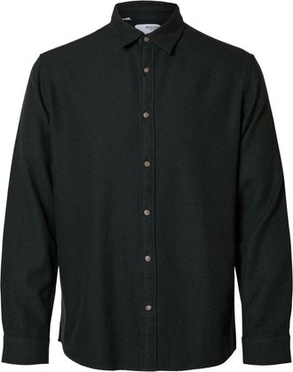 Selected Slhregnoah Brushed Twist Shirt Ls Noos