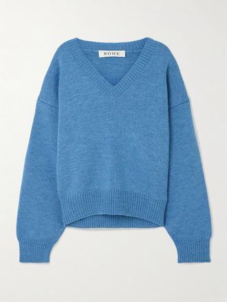 R&oacute;he Pull En Laine - Bleu