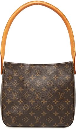 Louis Vuitton Hobo Bags - Monogram Looping MM - Gr. unisize - in Braun - f&uuml;r Damen