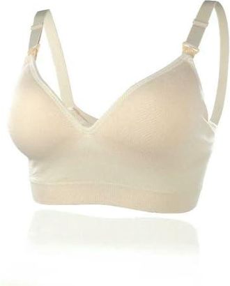 Generic CHJAN Soutien-gorge dallaitement de maternit&eacute; pour femmes allaitantes &agrave; poitrine ouverte v&ecirc;tements de nuit brassi&egrave;re dallaitement sous-v&ecirc;tements confo