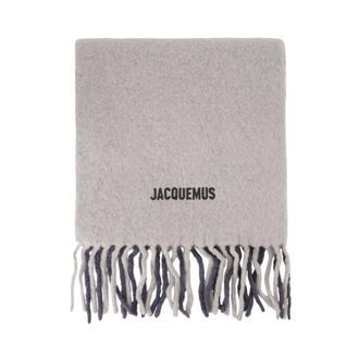 Jacquemus L&eacute;charpe Moisson - Femme - Accessoires - Gris - Taille: ONE Size