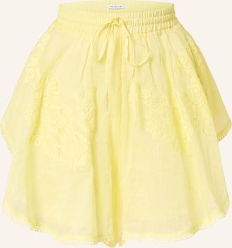 Mrs & Hugs Mrs & Hugs Shorts Mit Spitze gelb