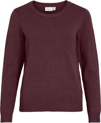 Vila Viril O-Neck L/S Knit Top - Noos
