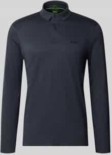 HUGO BOSS Poloshirt mit Logo-Patch Modell Pirol