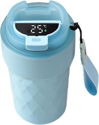 Generic Intelligenter Thermo-Kaffeebecher - isolierter Reisebecher, therm0s aus Edelstahl | 510 ml intelligenter doppelwandiger Vakuumbecher mit LED-Temperatu