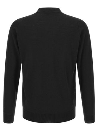 John Smedley Bradrick Cardigan - Black