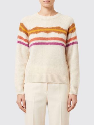 Isabel Marant Pull &agrave; col rond en m&eacute;lange de mohair et de laine &agrave; rayures