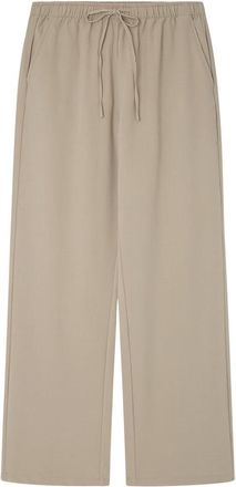 Springfield Schneiderjogger mit breitem Bein mit elastischem Bund und Schn&uuml;rung f&uuml;r Damen, golden Brown, 42W x 31L