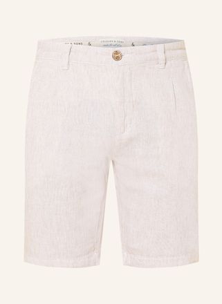 Colours & Sons Colours & Sons Shorts Mit Leinen beige