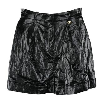 Elisabetta Franchi Femme, Shorts, Noir, Taille: 42 FR Short Shorts
