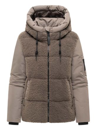 Marikoo Damen Winterjacke Elidee mit Teddypl&uuml;sch