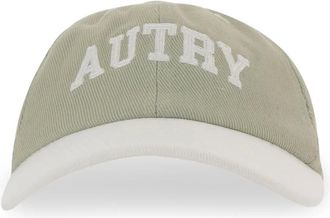 Autry Homme, Accessoires, Vert, Taille: ONE Size Casquette de baseball avec logo contrast&eacute; brod&eacute;