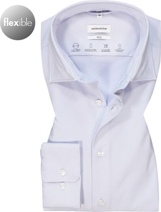 Seidensticker Seidensticker Herren Hemd blau Slim Fit