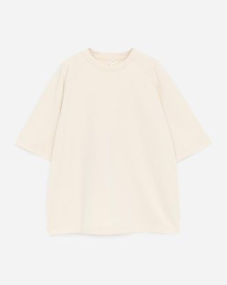 Arket Kurz&auml;rmliges Sweatshirt -Beige