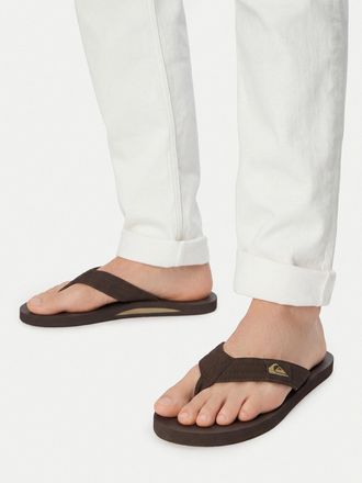 Quiksilver Zehentrenner Quiksilver EO-DUNE CQ10036MGG Dunkelbraun