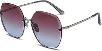 Generic Lunettes de soleil à grand cadre, lunettes de conduite de plage pour hommes et femmes (couleur : E, taille : moyen) 2026, E, Taille unique