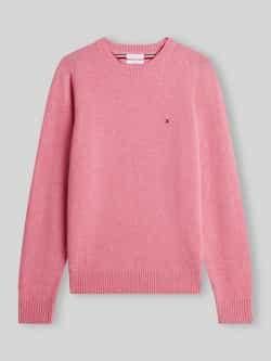 Tommy Hilfiger Regular Fit Pullover aus Lammwoll-Mix