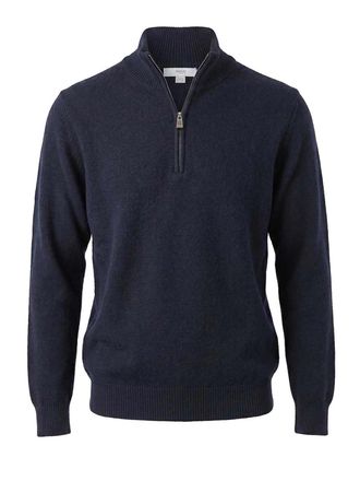 Malo V-Pullover - Blau