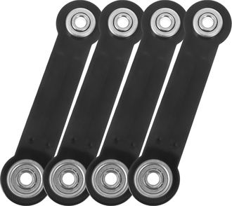 DOITOOL 4 Teiliges Set Schaukelstuhl Zubehör Gartenmöbel Schaukelarm Halterung Bankarm Halterung Terrassenschaukel Reparaturteile Gartenbank Schaukelarm Schau