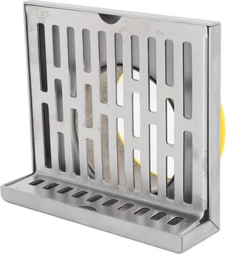 Dioche Drain BalcCorner-Bodenablauf in L-Form - Langlebiger SUS304-Edelstahl, Rostfrei und Verschlei&szlig;fest, Ideal f&uuml;r Badezimmer, K&uuml;che, Balkon, 15 X 13,2 X 4