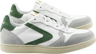 Valsport Low-Top Sneaker - Premium Leather And Suede Sneakers With Rubber Cup - Gr. 40 (EU) - in Grün - für Damen