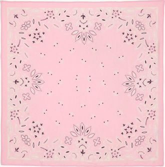 Kujten Grand bandana soie-cachemire - Grand Bandana Helia