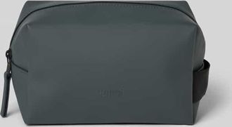 Rains Kulturtasche mit Label-Pr&auml;gung