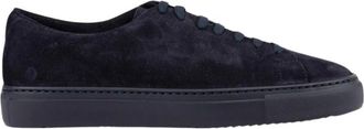 Doucal's Homme, Chaussures, Bleu, Taille: 41 1/2 EU Suede Baskets