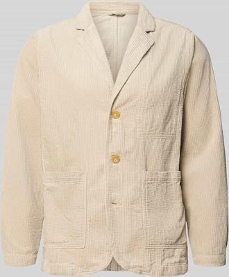 Lindbergh Regular Fit Sakko aus Cord mit Reverskragen