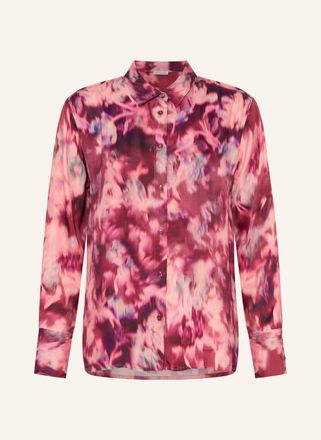 Mrs & Hugs Mrs & Hugs Hemdbluse Aus Satin rot