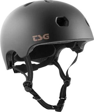 Tsg Erwachsene Halbschalenhelm Meta Solid Color, Satin Black, L/XL, 750123