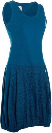 vishes Ballonkleid Sommerkleid Damen Bedruckt Blume des Lebens &Auml;rmellos Jersey Alternative Mode, Boho, Hippie, Ethno, Festival