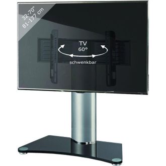 ebuy24 Ebuy24 - Pied de page de la télévision Windoxa h. 74 x l. 80 x p. 40 cm Verre noir