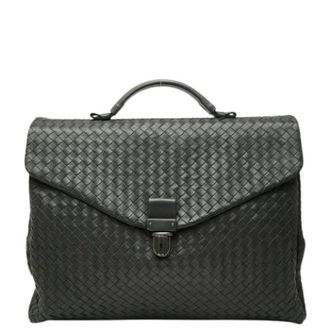Bottega Veneta Pre-owned Aktentasche - - Pre-owned - Herren - Grau - ONE SIZE