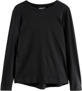 Next Langarmshirt T-Shirt aus 100 % Baumwolle (1-tlg)