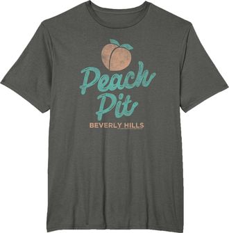 BEVERLY HILLS 90210 Peach Pit Logo T-Shirt